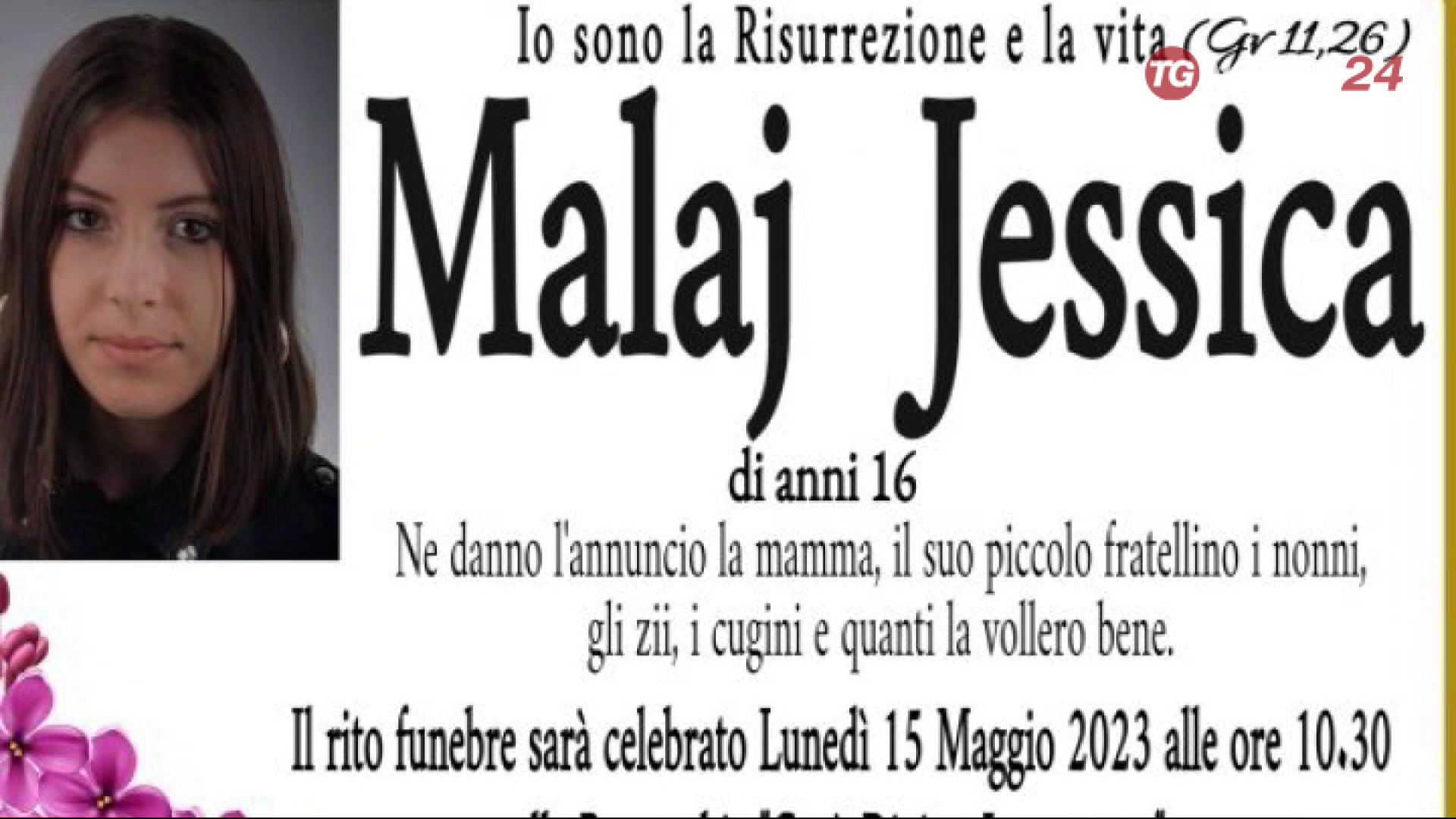 Strage di Torremaggiore, oggi i funerali di Jessica - Telenorba