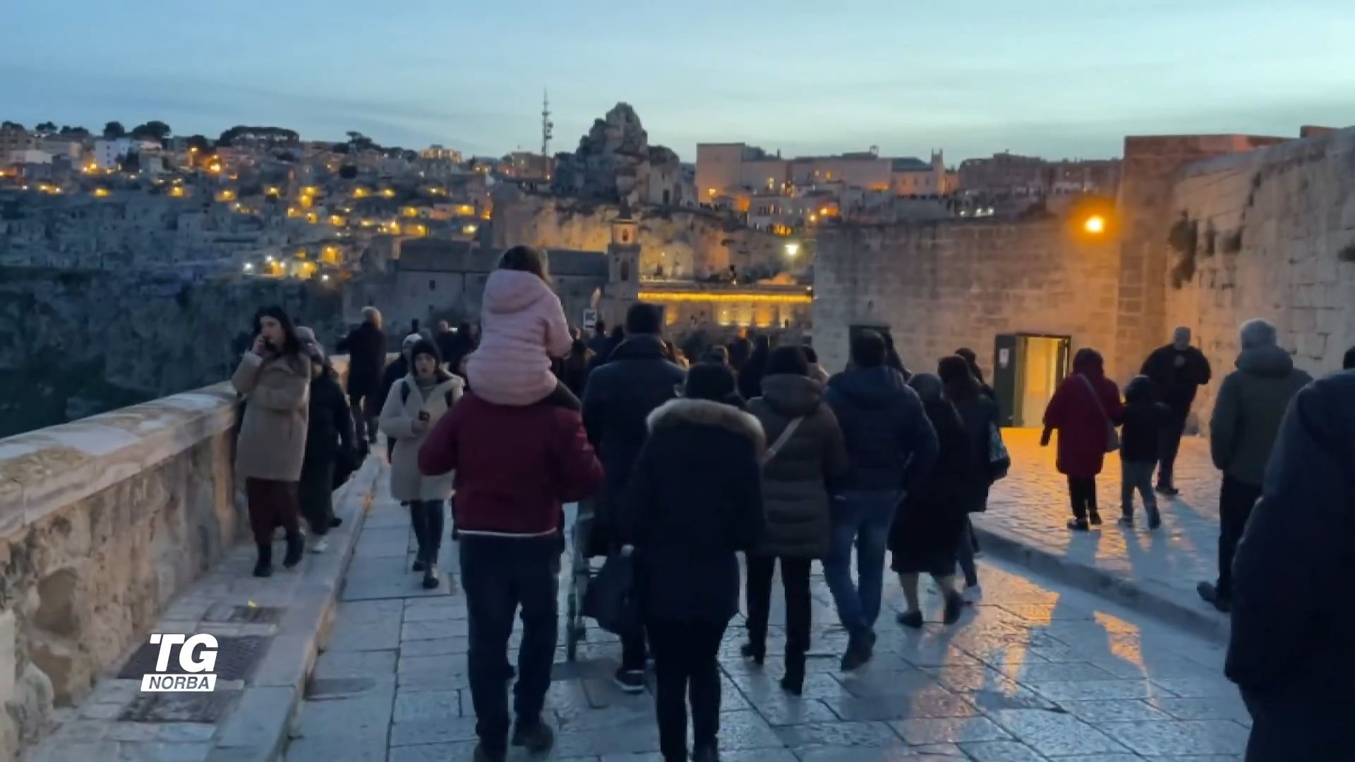Matera: spettatori record per il presepe vivente - Telenorba