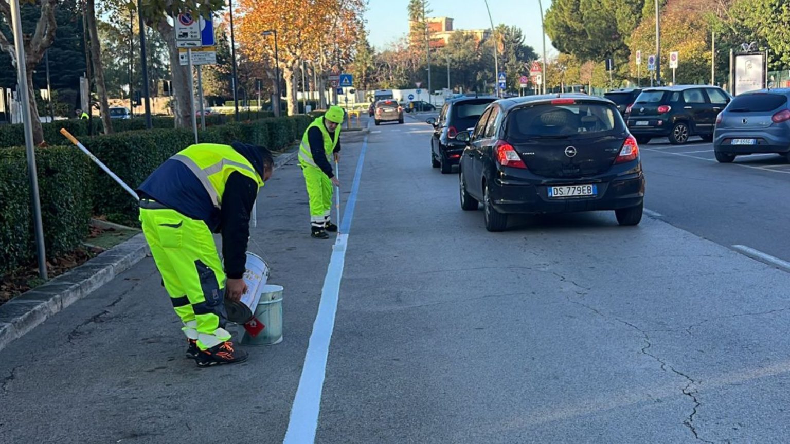 Taranto: via le strisce blu da viale Magna Grecia, torna la sosta ...