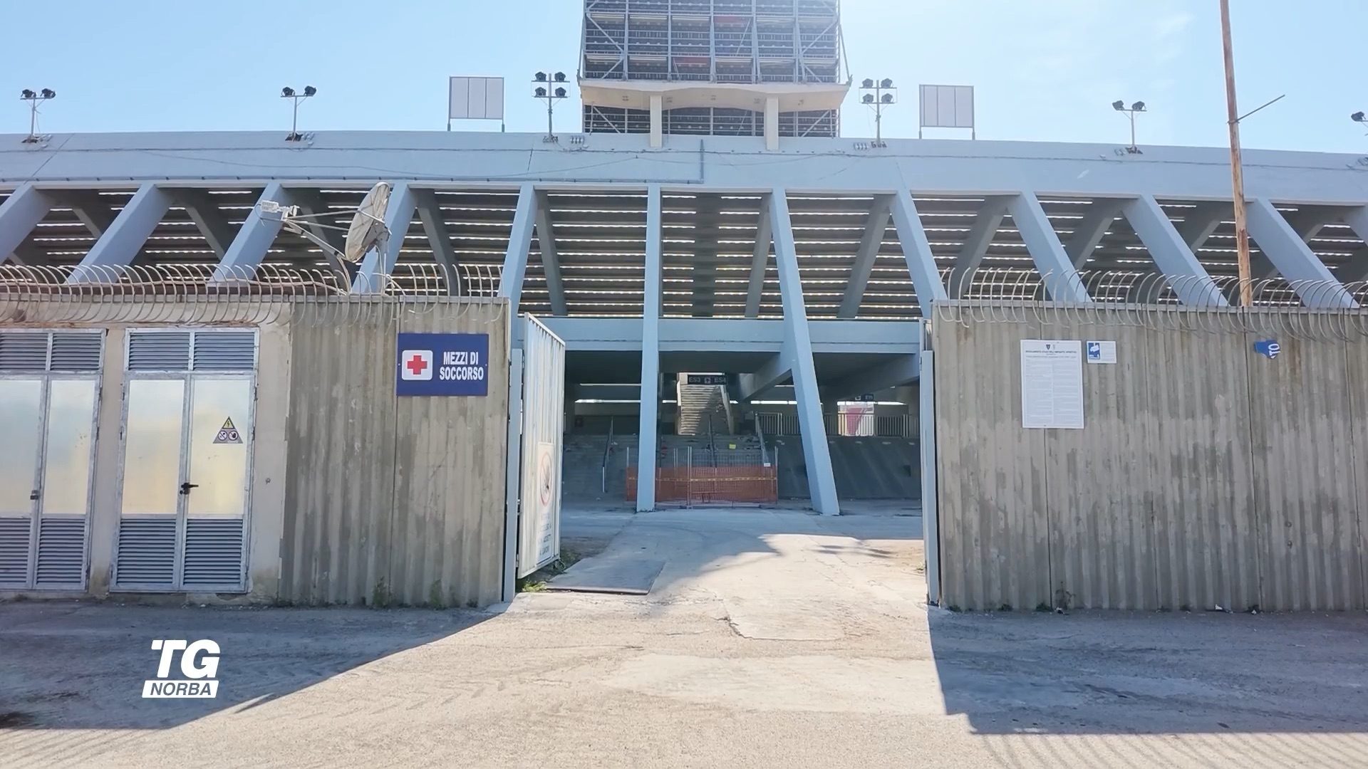 Cantiere stadio Via del Mare a Lecce: operaio colpito da cavo d'acciaio ...